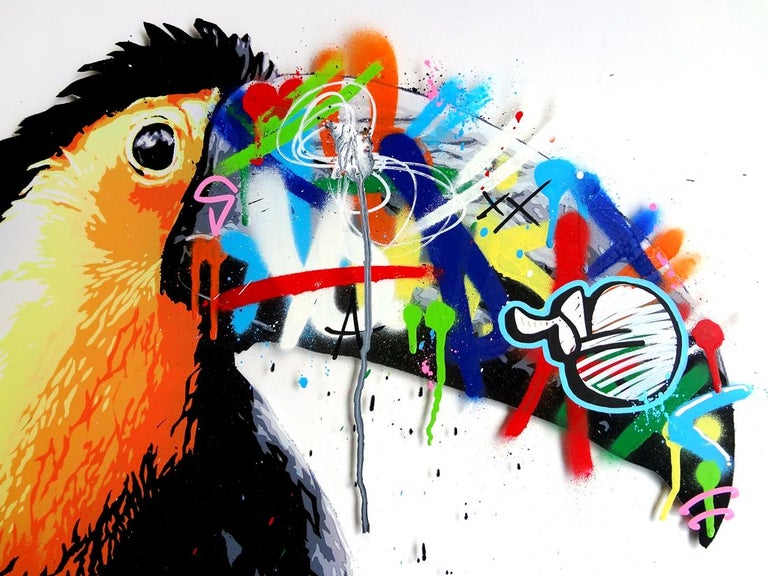 Martin Whatson - MARTIN WHATSON: Toucan (hand finished acrylic) Street ...