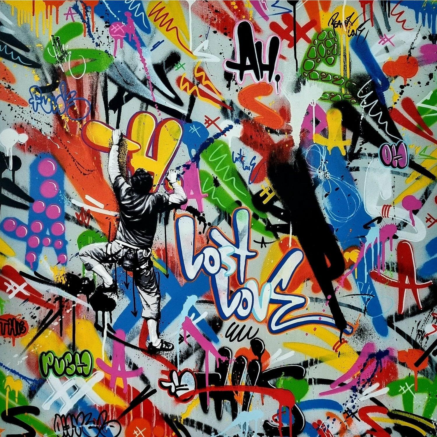 Martin Whatson - MARTIN WHATSON: Framed - Hand painted screen print on ...