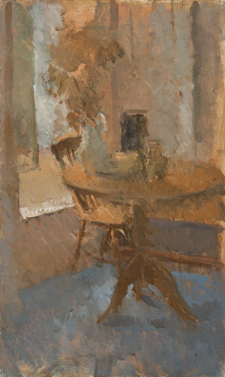 Martin Yeoman - Interior, Holland Park, 1988, Martin Yeoman. oil ...