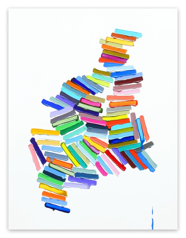 Martina Nehrling - Slouch (Abstract Painting) For Sale at 1stDibs