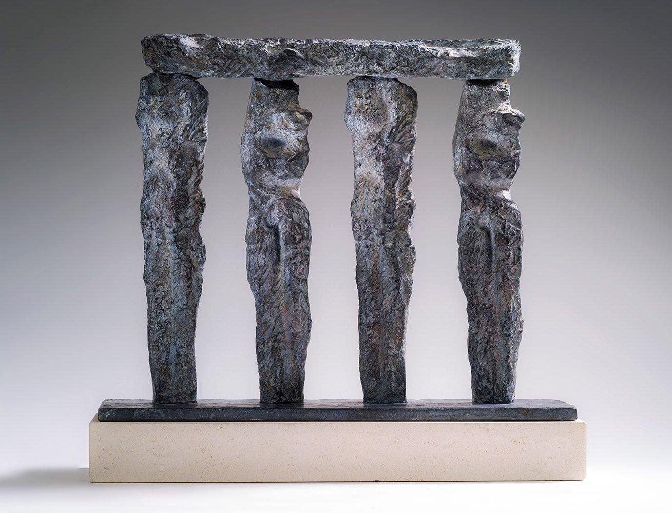 Martine Demal - Them (Primary Forms) by Martine Demal - bronze ...