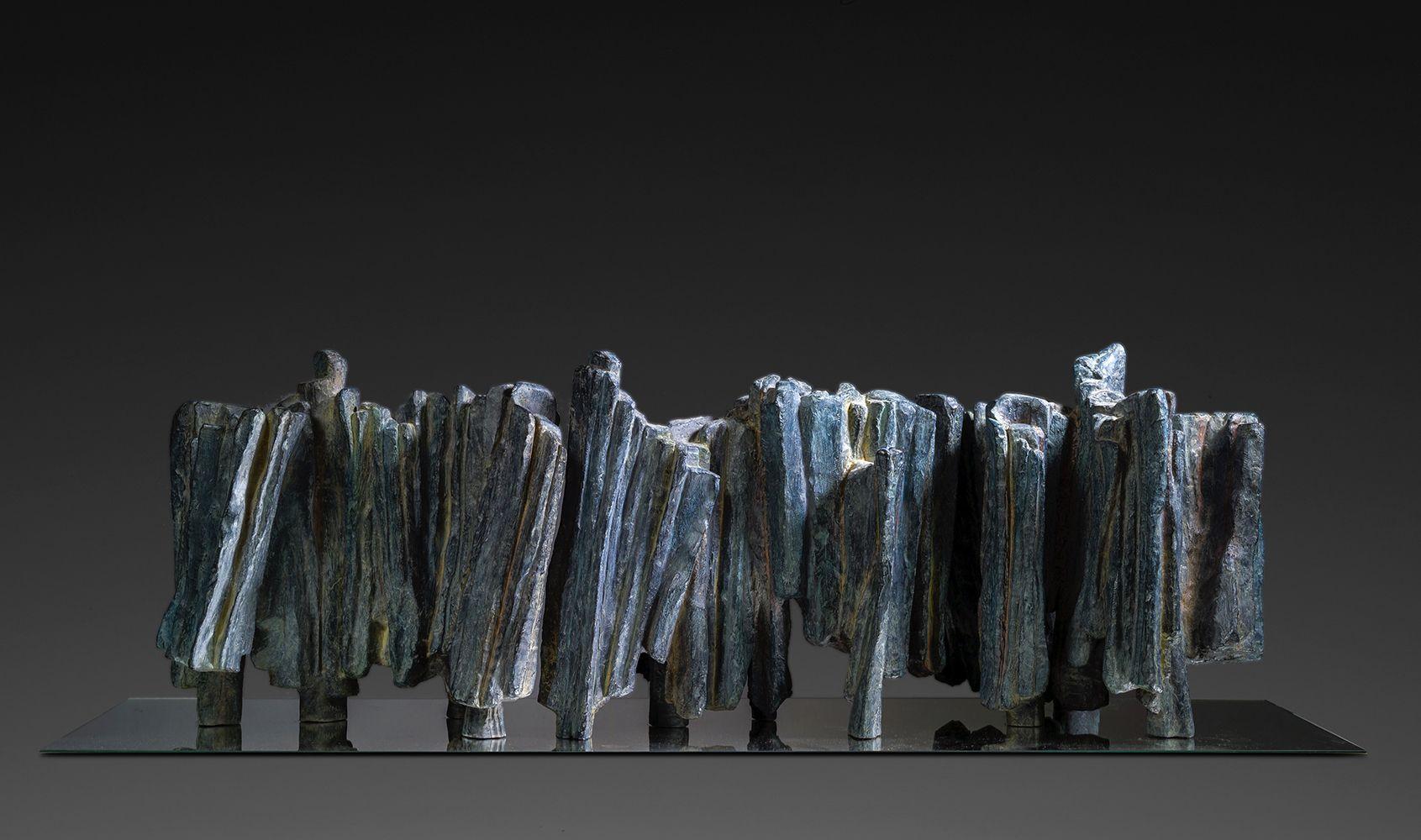 Martine Demal - Signs and Writings No. 4 by Martine Demal - bronze ...