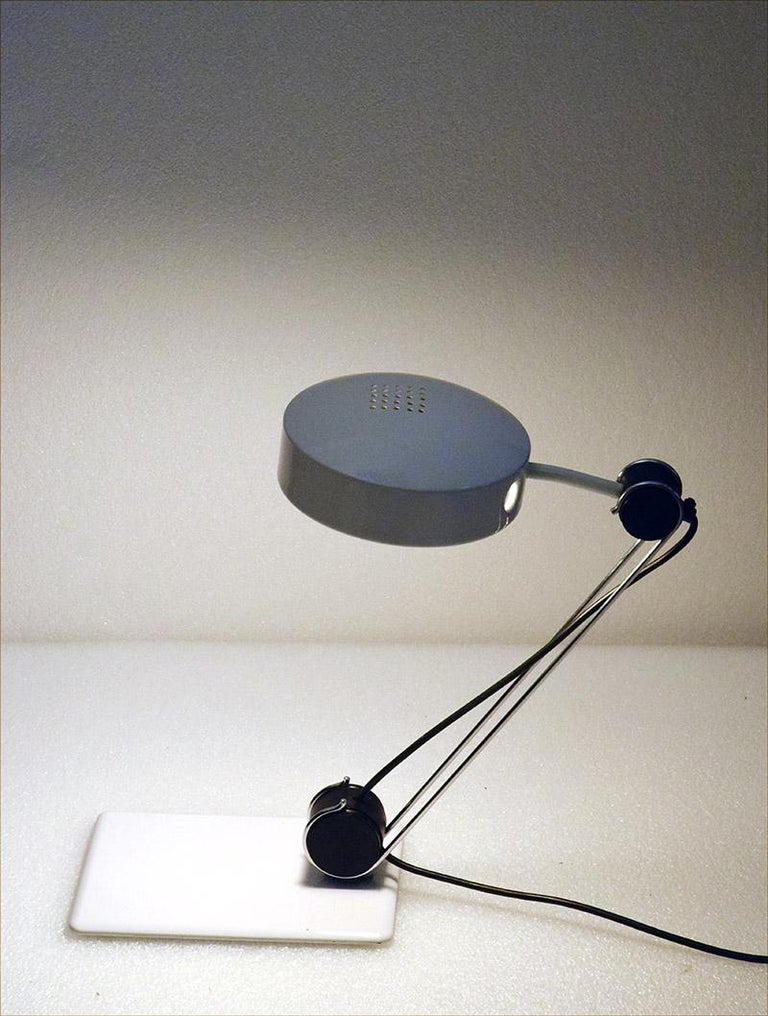 Martinelli Luce 1970's Table Lamp Mod. 665 For Sale at 1stDibs