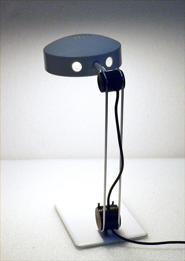 Martinelli Luce 1970's Table Lamp Mod. 665 For Sale at 1stDibs