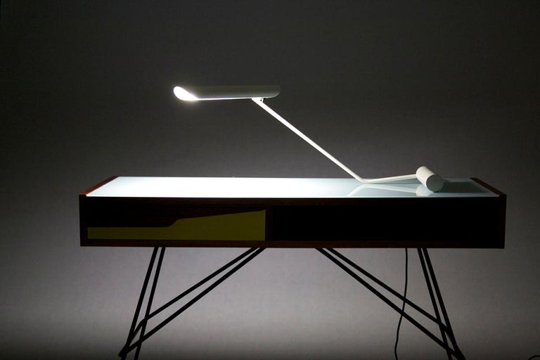 Martinelli Luce Italian Set of two "Model 705" Table Lamps, 1960s For ...