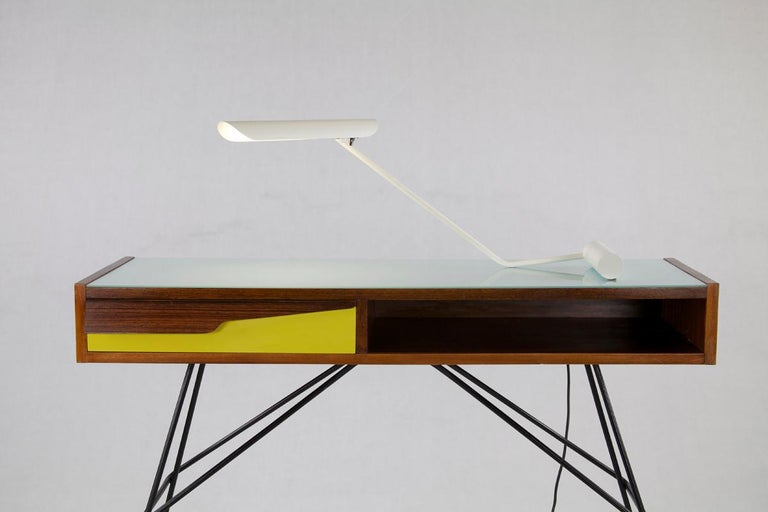 Martinelli Luce Italian Set of two "Model 705" Table Lamps, 1960s For ...
