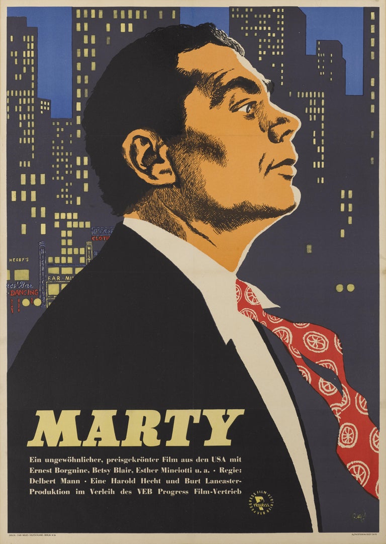 Marty For Sale at 1stDibs | marty movie poster, marty poster