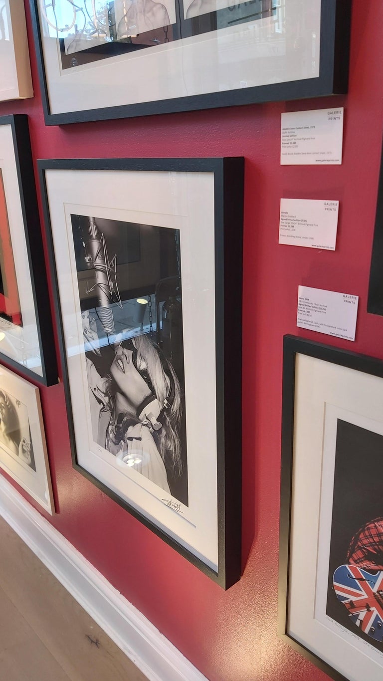 Martyn Goddard - Martyn Goddard, Blondie, 1986 framed at 1stDibs