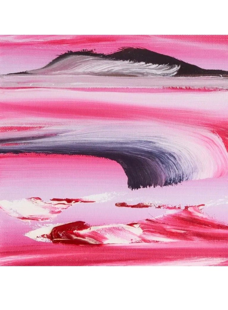 Martyn Jones - Surrealist Abstract Painting Pair, Martyn Jones British ...
