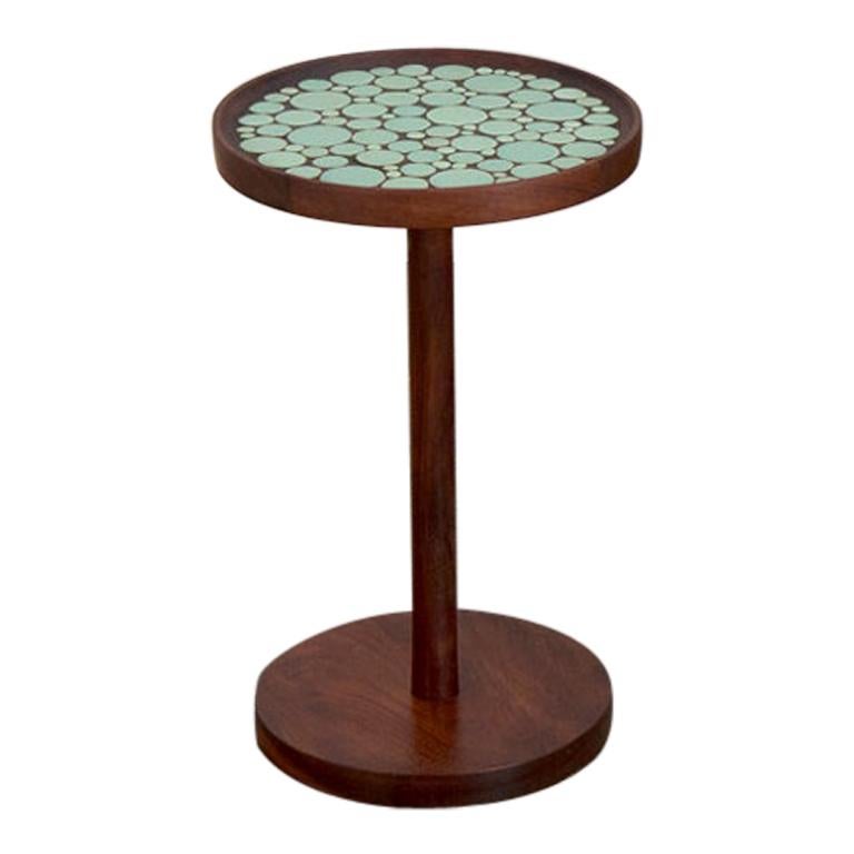 Martz for Marshall Studio Coin Tile Side Table at 1stDibs