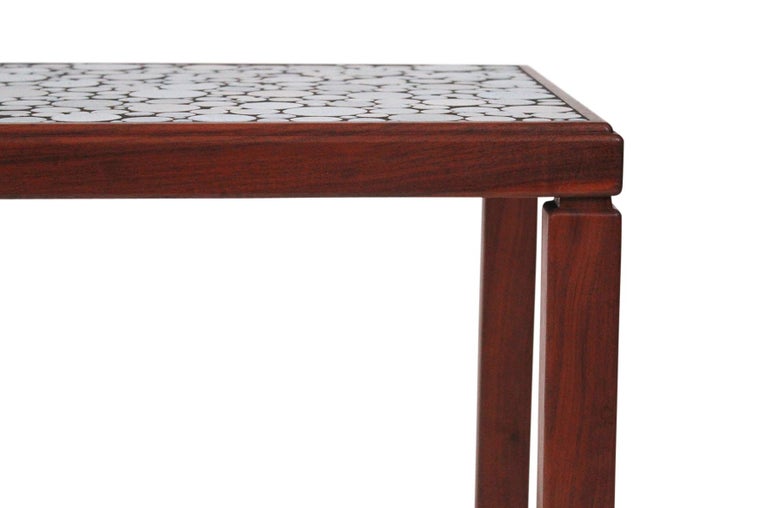 Martz Tile Top Console Table for Marshall Studios at 1stDibs
