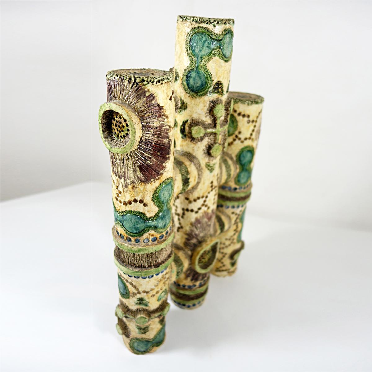 Marvelous Midcentury Modern Ceramic Object Signed and Numbered at 1stDibs