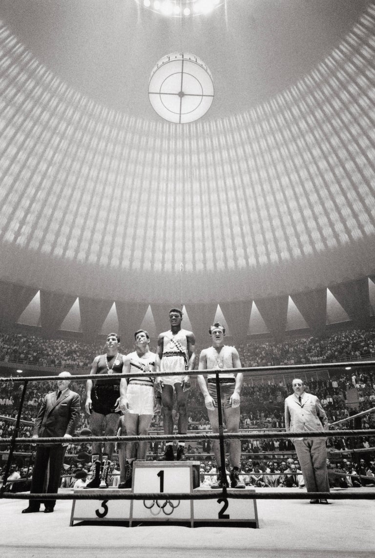 Marvin Newman - 1960 Rome Olympics, Cassius Clay, Black and White ...