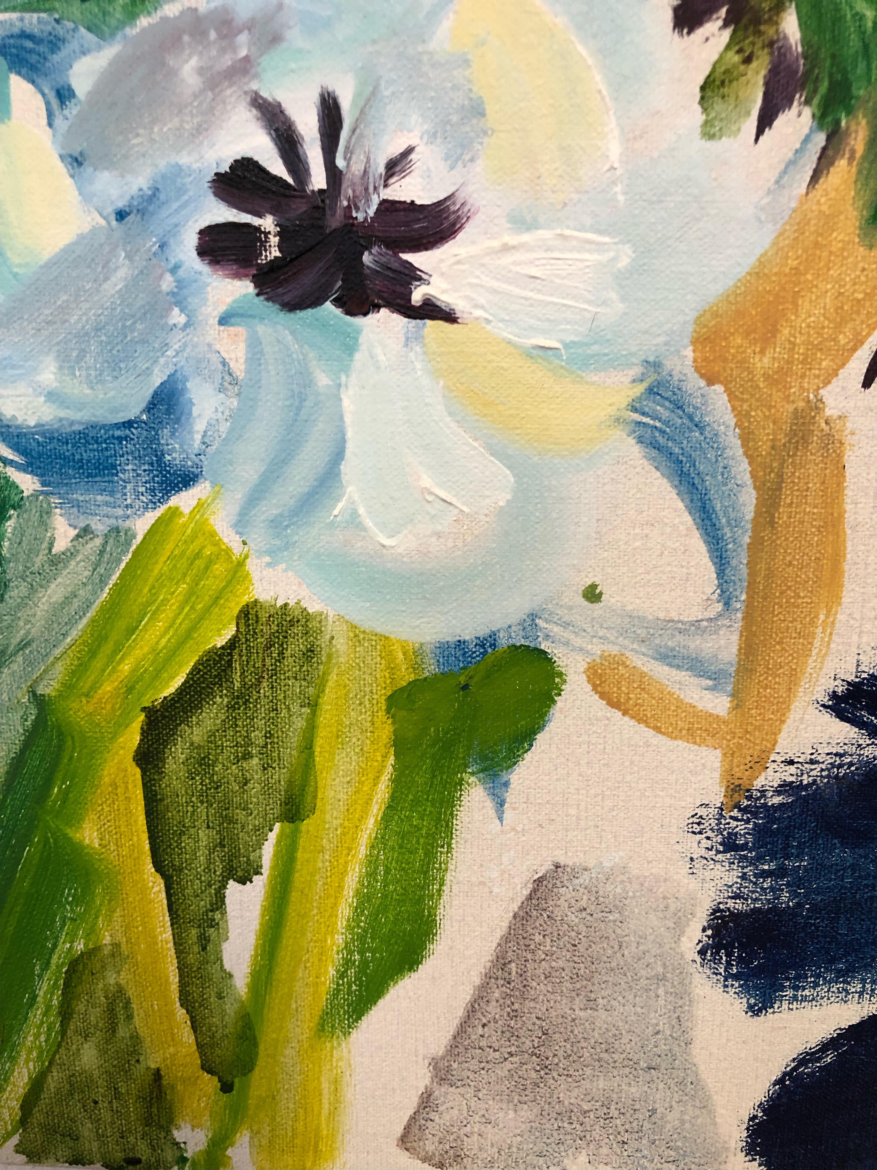 Mary Abbott - Abstract Expressionist Summer Flowers at 1stDibs | mary ...