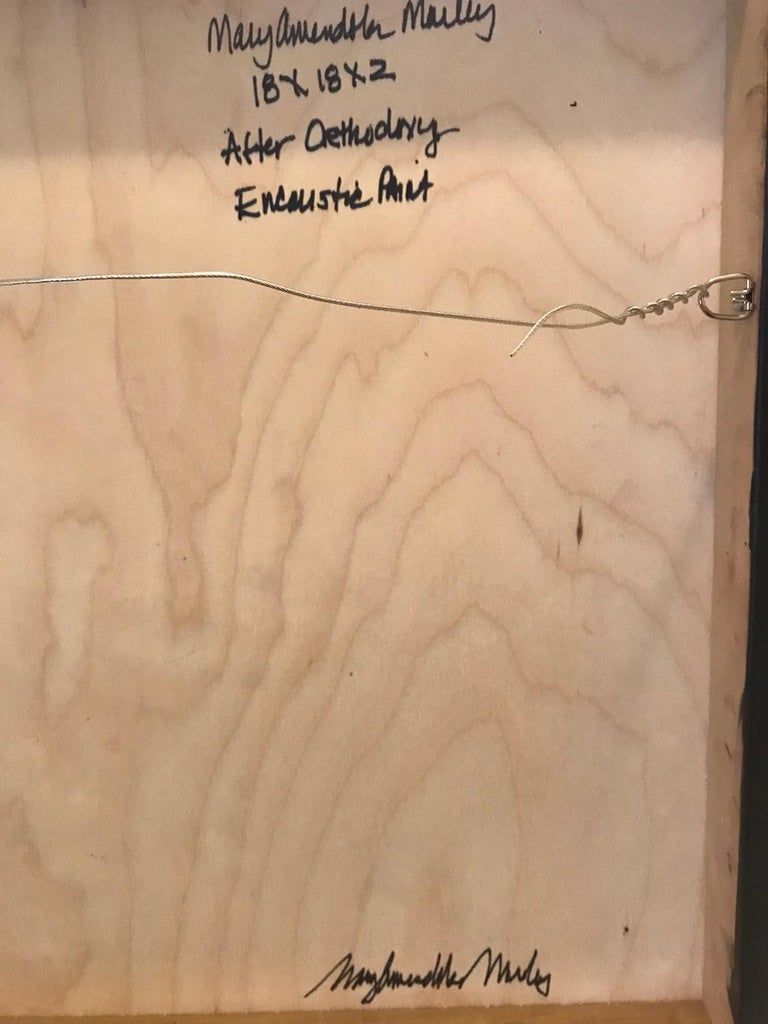 Mary Amendola Marley - "From Orthodoxy", encaustic, oil painting ...