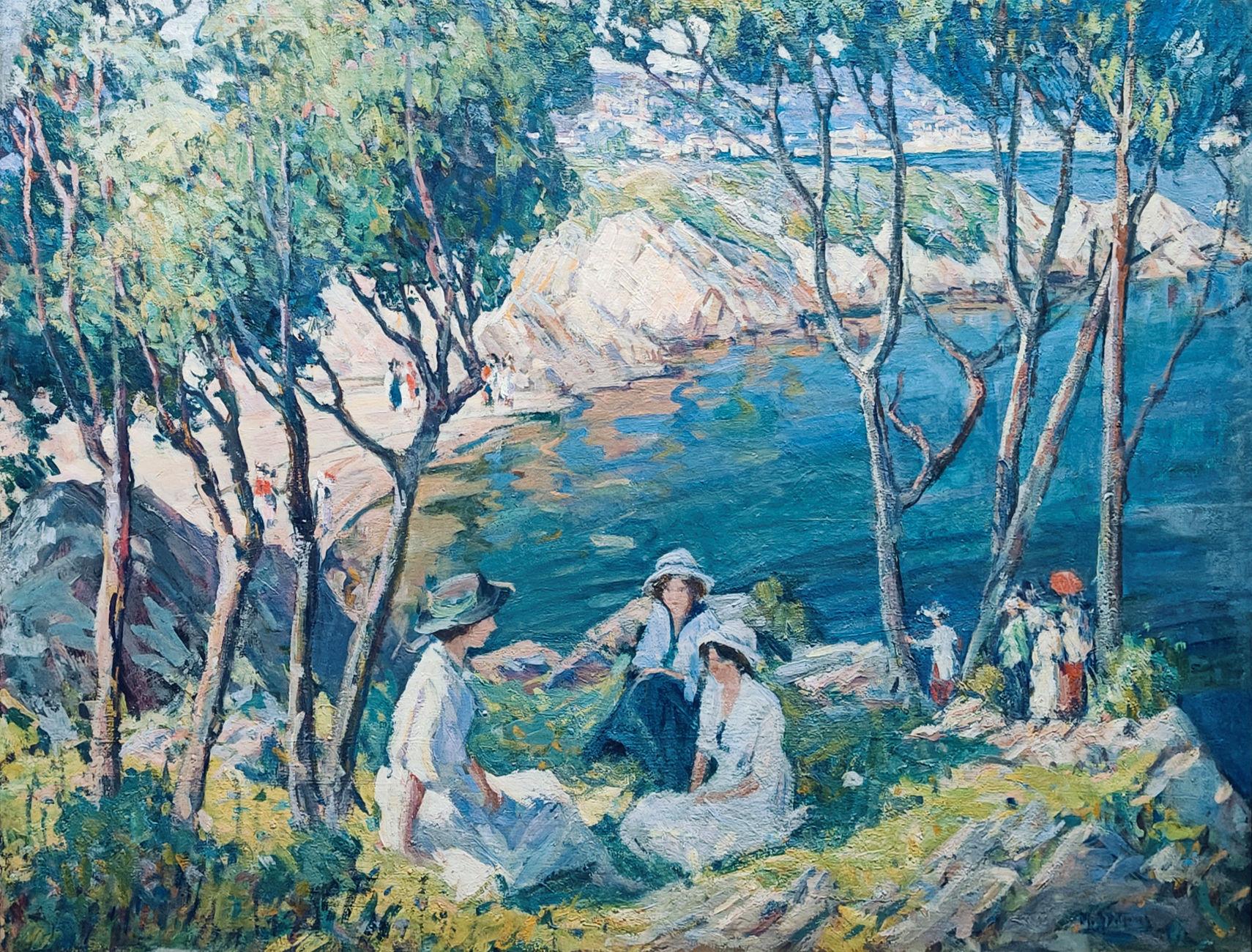 Charles Volkmar - Paysage luministe de Charles Volkmar, Hudson River ...