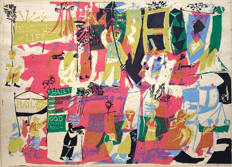 Mary Corita (Sister Corita) Kent - Let the Whole World Keep Holiday ...