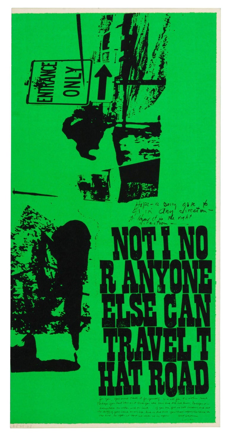 Mary Corita (Sister Corita) Kent - Road Signs by Mary Corita (Sister ...