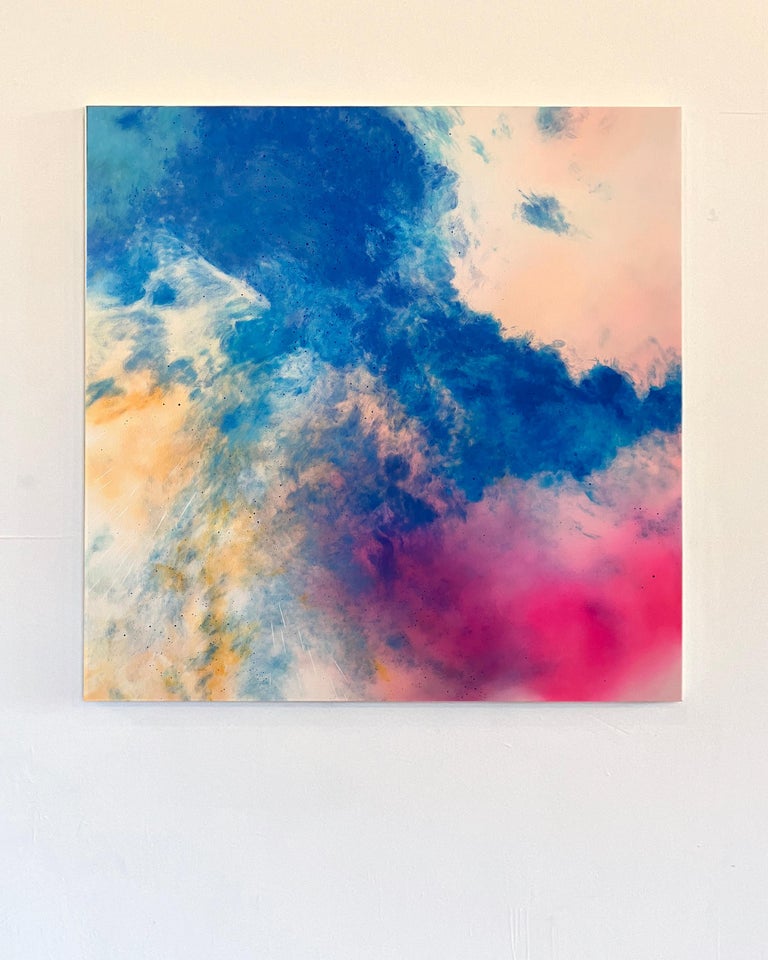 Mary Dorfner Hay - Crown, No. 1, Abstract Oil Painting For Sale at 1stDibs