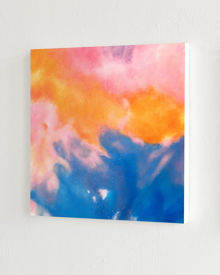 Mary Dorfner Hay - Crown, No. 14, Abstract Oil Painting For Sale at 1stDibs
