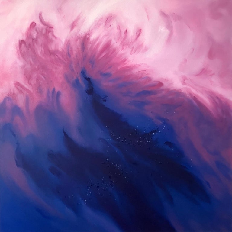 Mary Dorfner Hay - Crown, No. 5, Abstract Oil Painting For Sale at 1stDibs