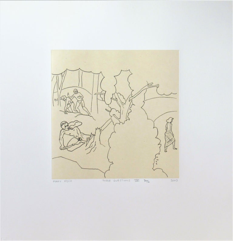 Mary Esch - Thee Questions #IV For Sale at 1stDibs