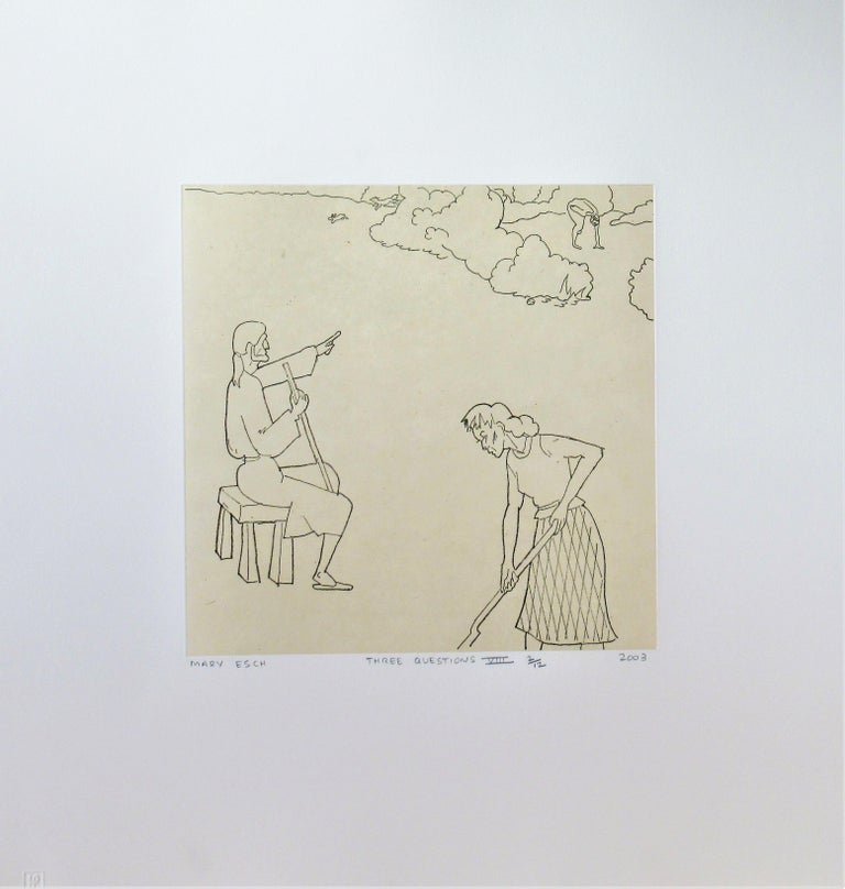 Mary Esch - Three Questions #VIII For Sale at 1stDibs