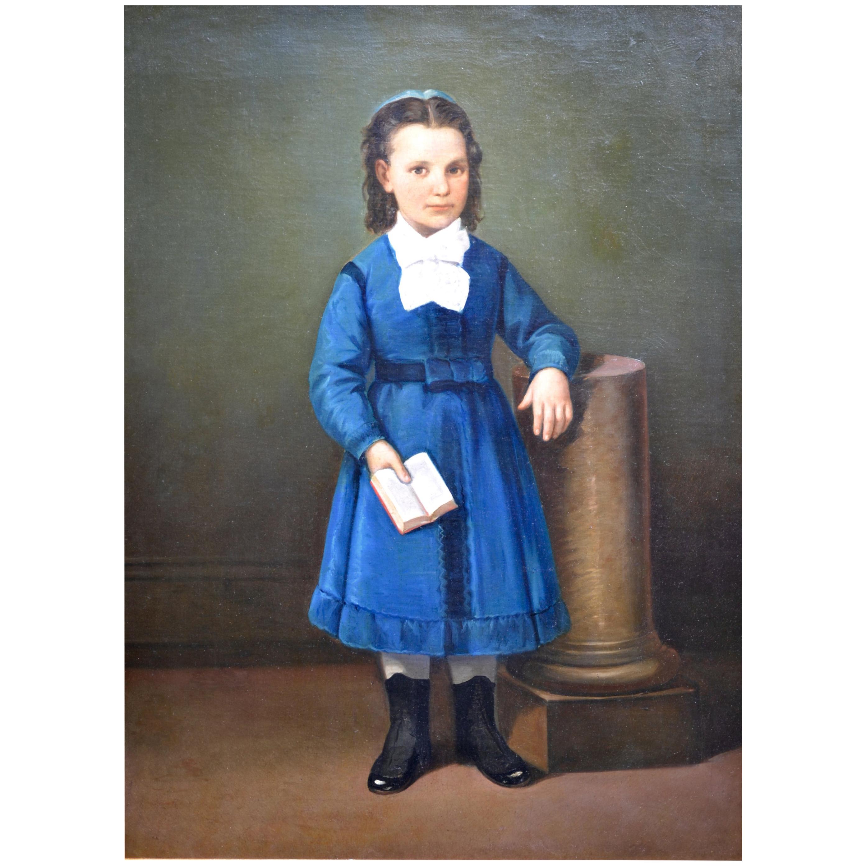 Mary Harriet Edwards, Victorian Portrait Painting at 1stDibs