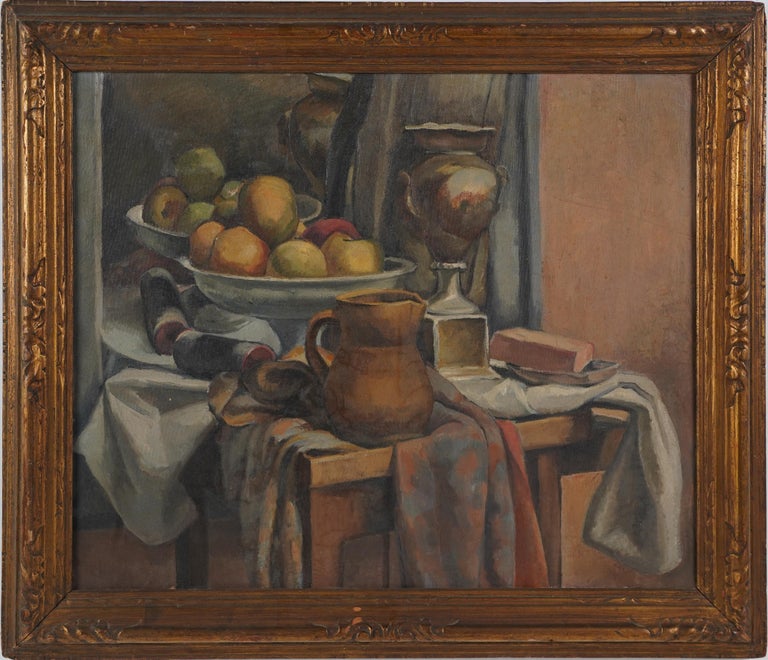 Mary M. Greer - Antique Signed Exhibited Woman Artist Modern Still Life ...