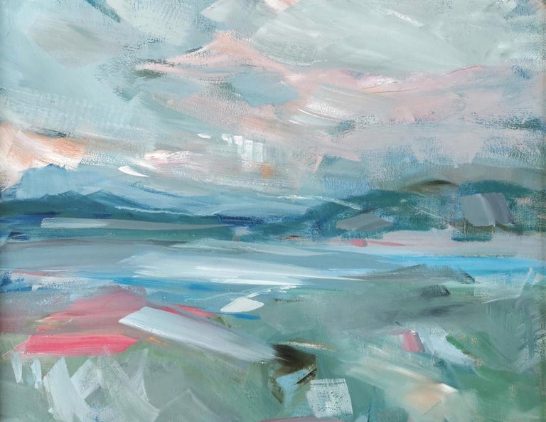 Mary McDonald - Listening To The Wind, Loch Long, Abstract Seascape ...