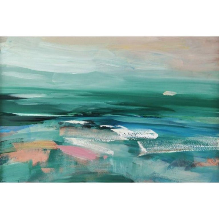 Mary McDonald - Loch Goil Colour Therapy Oil on Canvas Painting by Mary ...