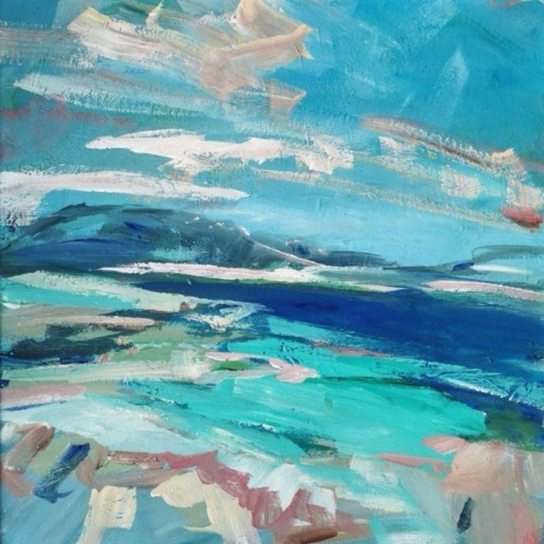 Mary McDonld - Hebridean Colour, Iona Oil on Canvas Painting by Mary ...