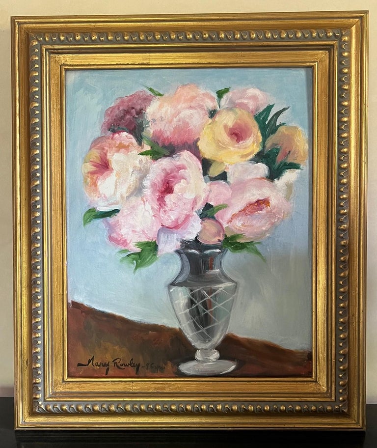 Mary Rowley Still Life Oil Painting For Sale at 1stDibs