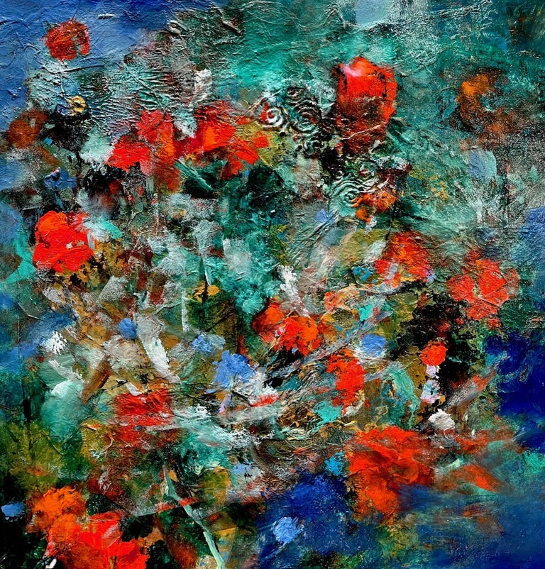 Mary Titus - Garden - Mary Titus - Abstract Painting For Sale at 1stDibs