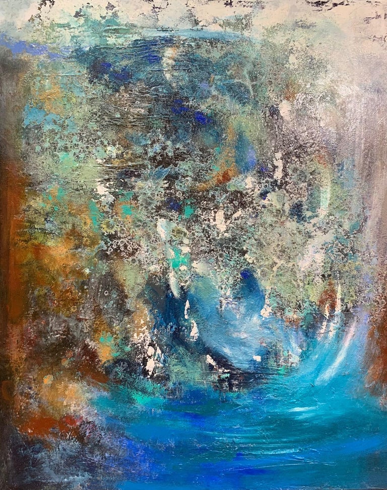 Mary Titus - Hurricane - Mary Titus - Abstract Painting - Mixed Media ...