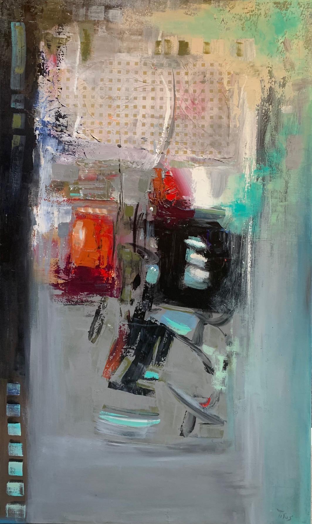 Mary Titus - Untitled - Mary Titus - Abstract Painting - Oil on canvas ...