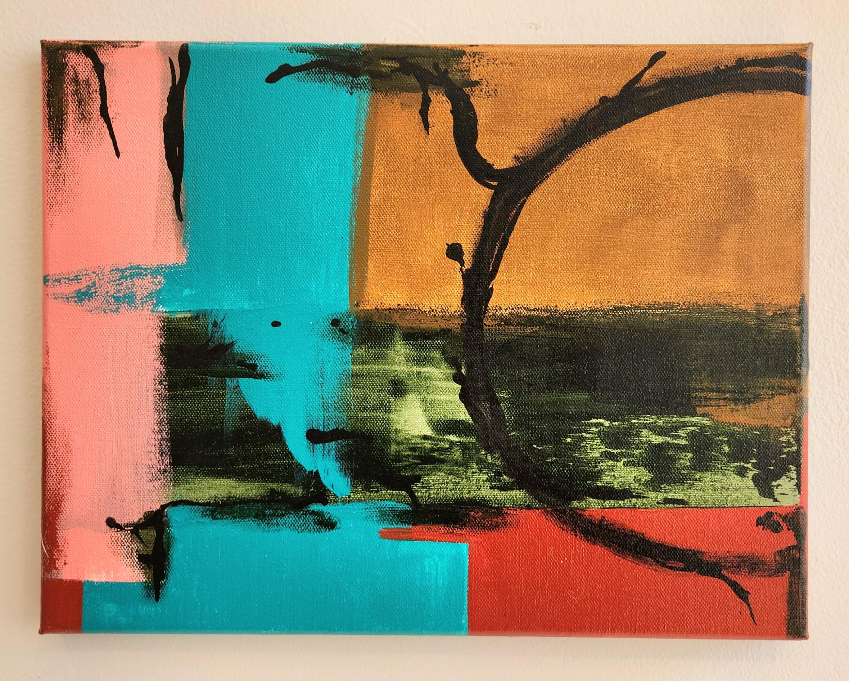 Mary Wheeler - Landscapes -- Abstract Acrylic Painting For Sale at 1stDibs