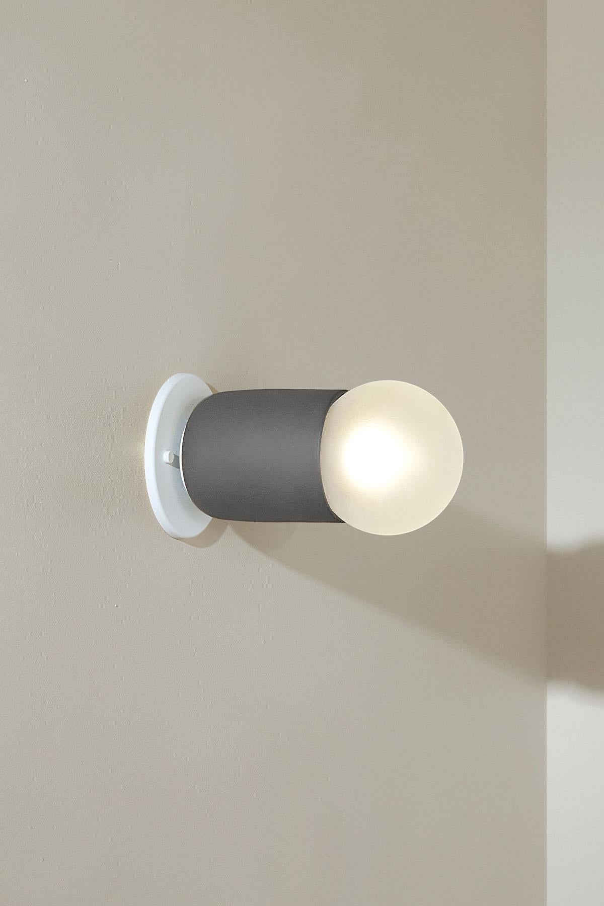 Marz Designs, "Terra 1 Surface Sconce, Slim Base", Ceramic Surface ...