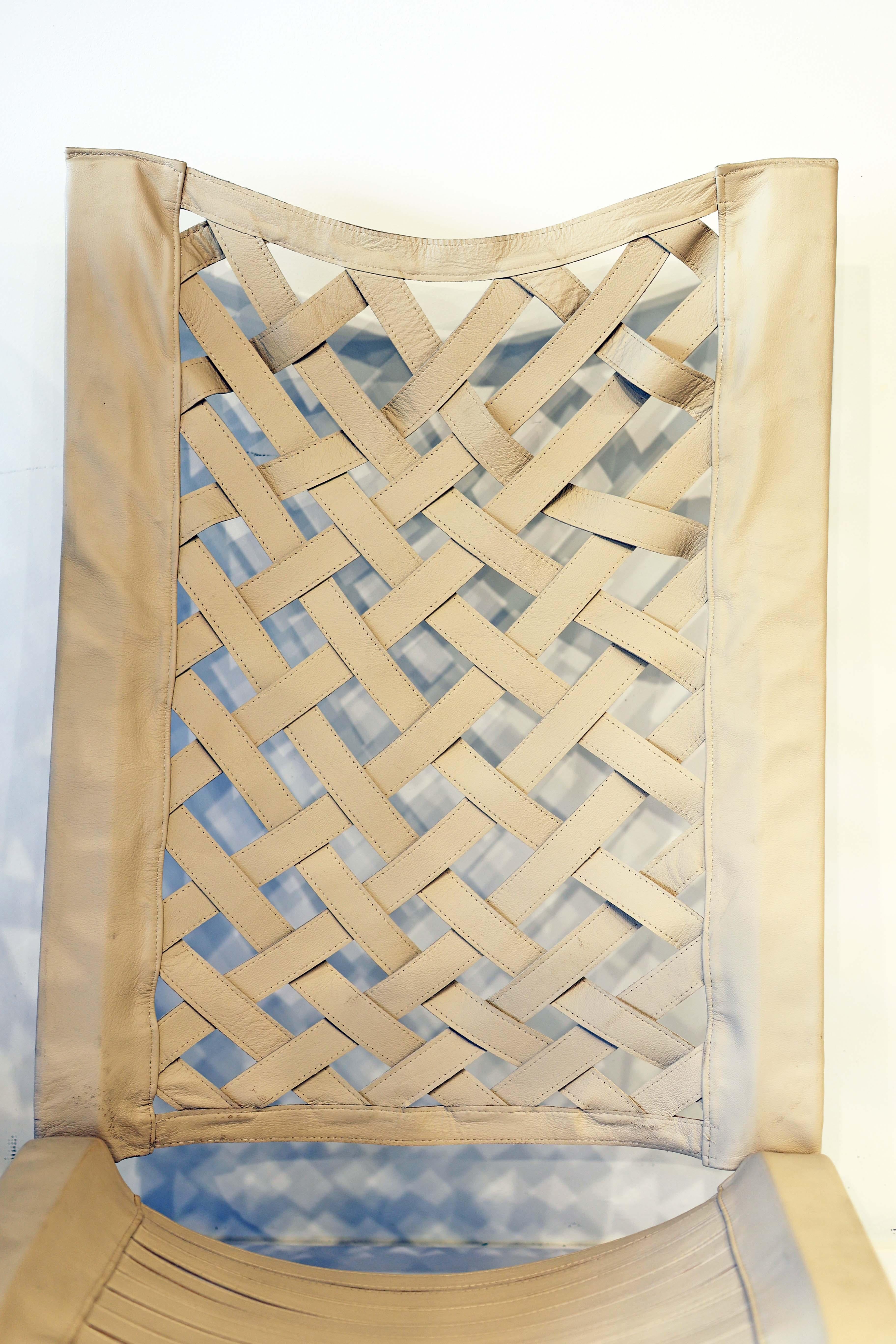 Marzio Cecchi - Basket Chairs Pair For Sale at 1stDibs
