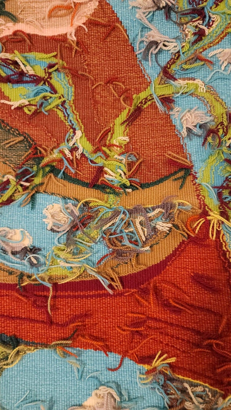 Mascarade, Tapisserie De Haute Lisse by David Sol ''1989'' Rare, Single ...