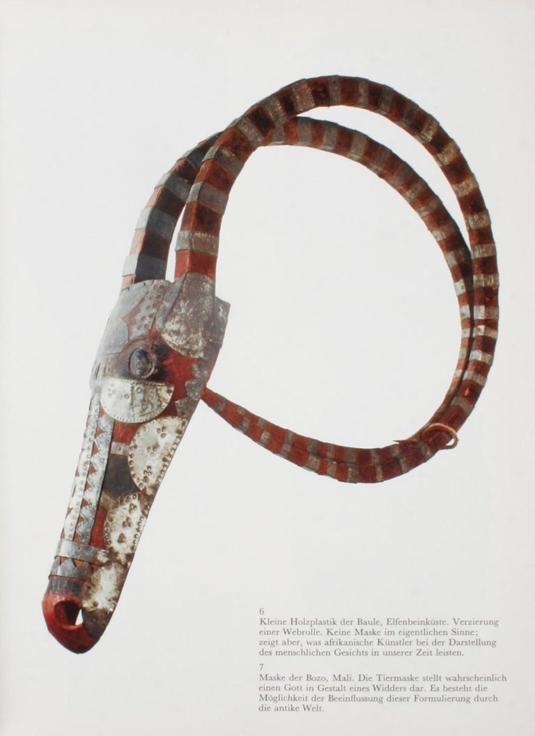 Masken Gesichter Der Menschheit 'Face Masks of Humanity', First Edition ...