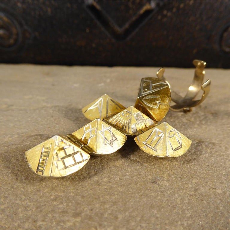 Masonic Orb Pendant in Silver and Gold at 1stDibs | masonic orb pendant ...