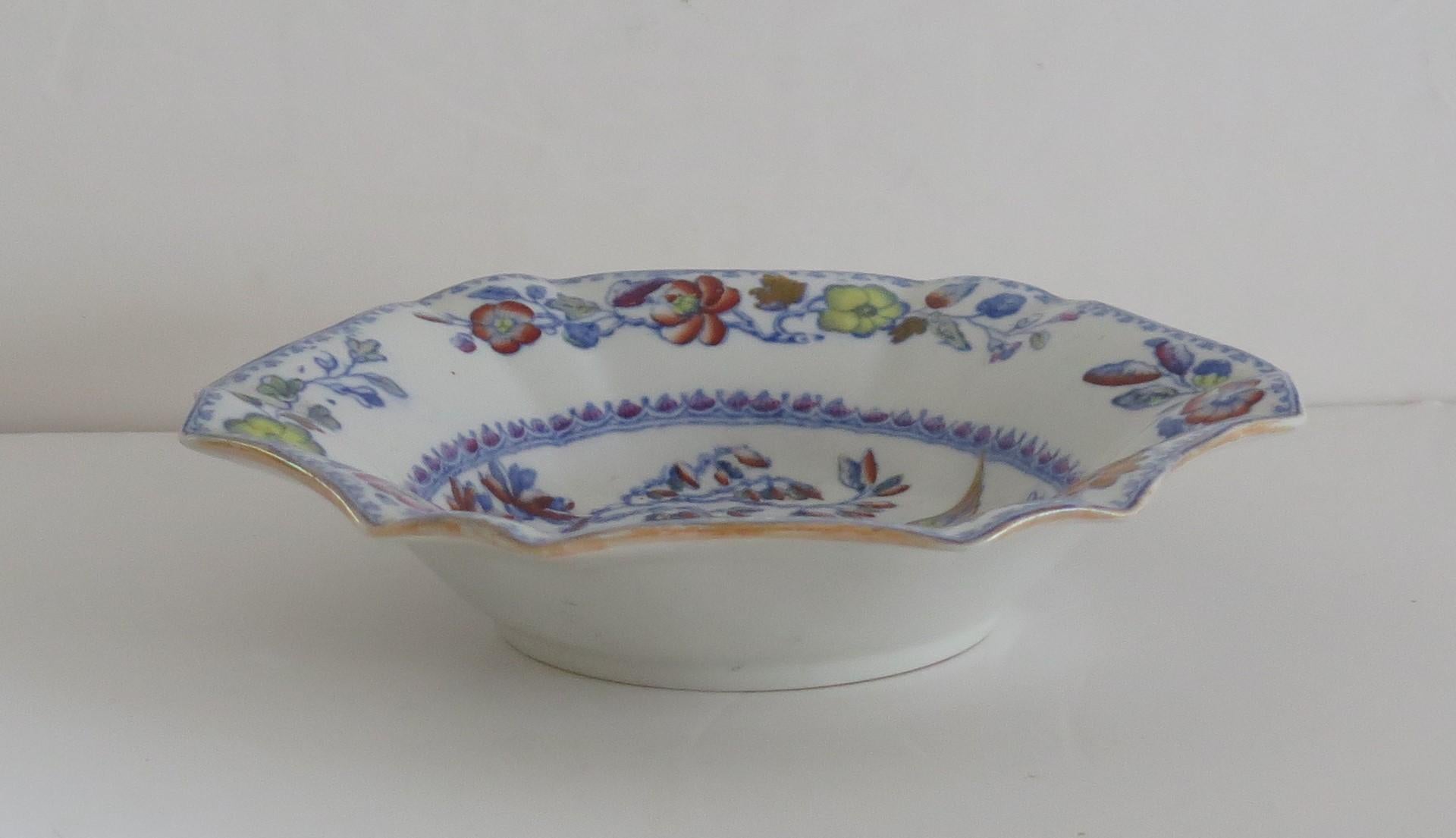 Mason's Ironstone Bowl or Dish in Flying Bird Pattern, circa 1900 For ...