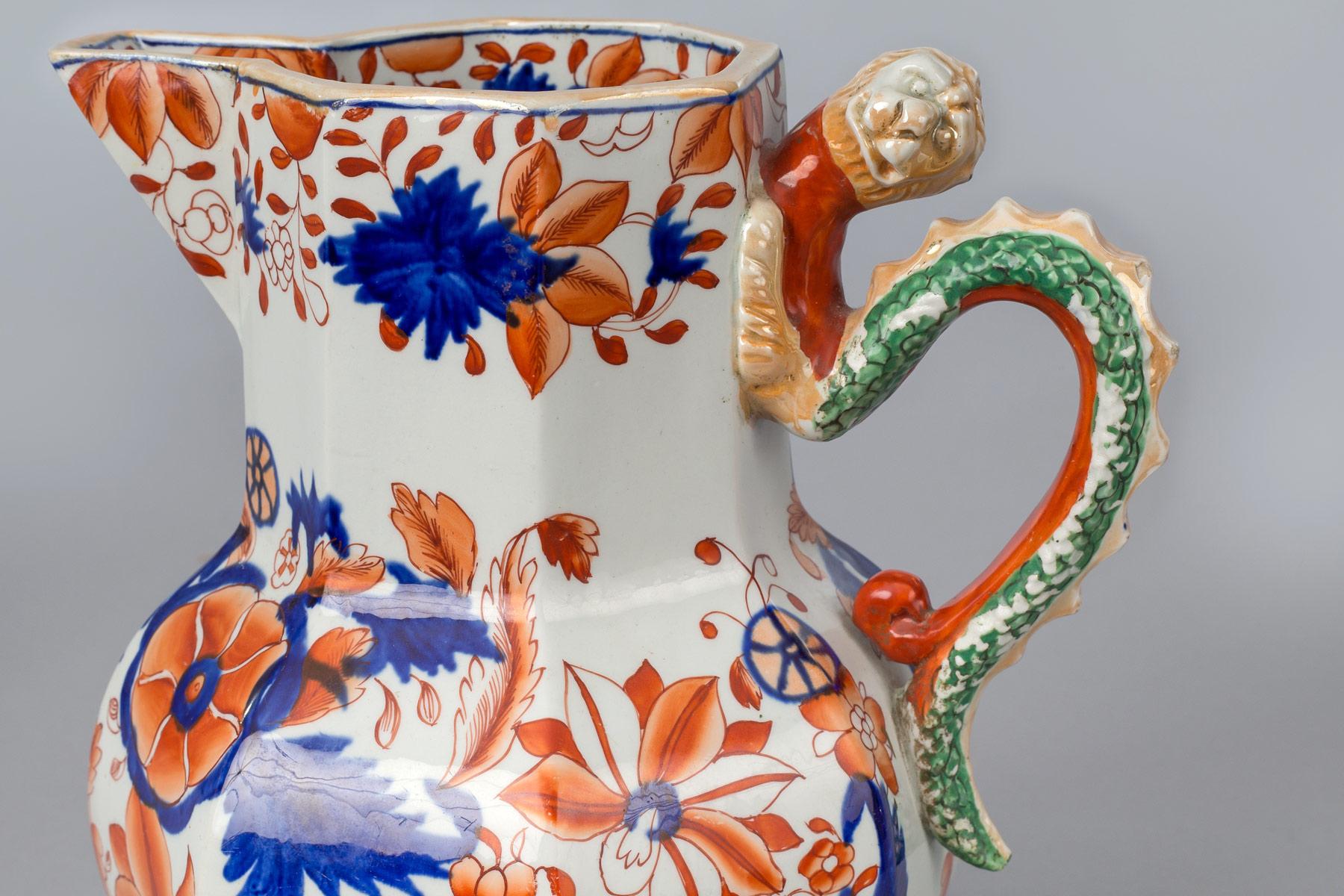 Mason's Ironstone China Hydra Jug at 1stDibs | hydrajug, ironstone ...