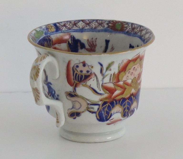 Mason's Ironstone Tea Cup Hand Painted in Gilded Water Lily Pattern ...