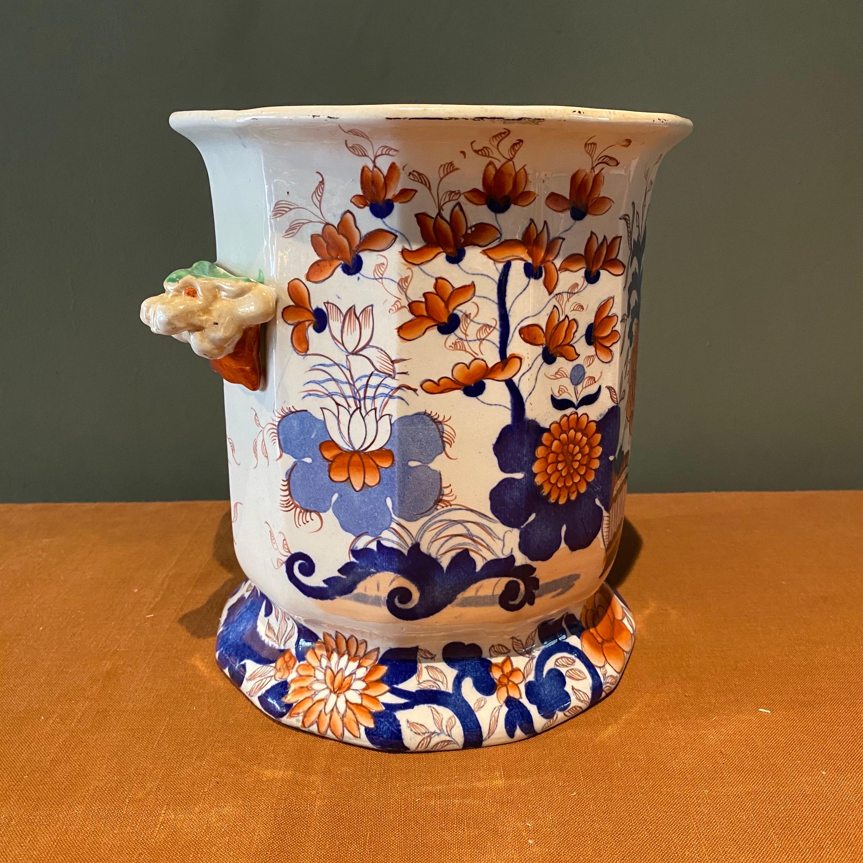 Masons Ironstone Wine Cooler in Japan Pattern circa 1820 For Sale at ...