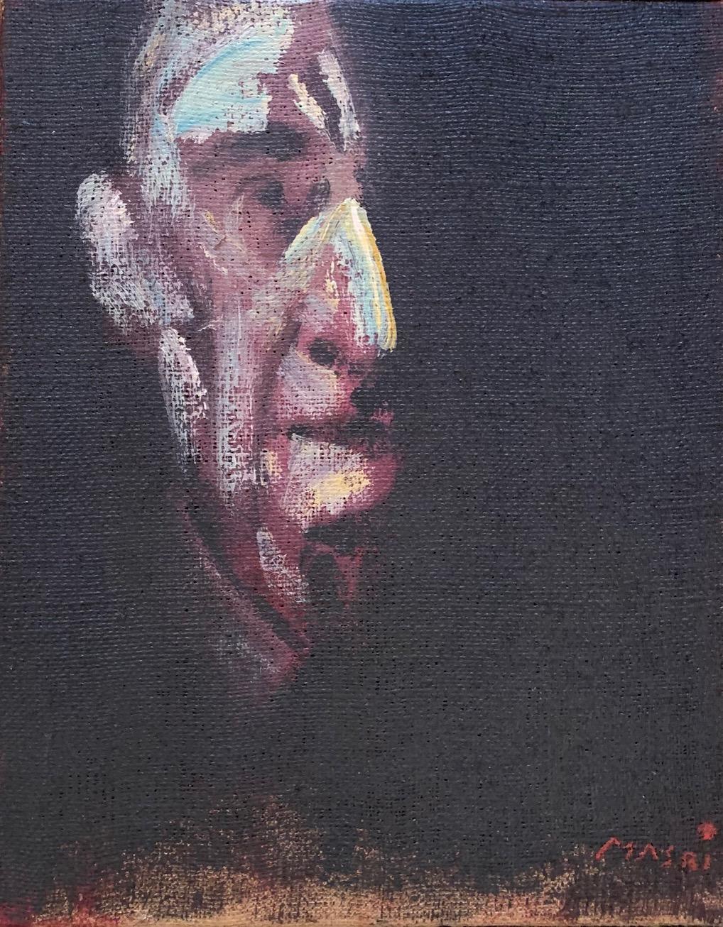Burlap Paintings - 173 For Sale at 1stDibs | oil painting on burlap ...