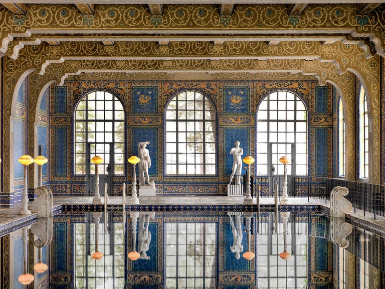 Massimo Listri - Hearst Castle II, San Simeon, USA 2016 - inside pool ...