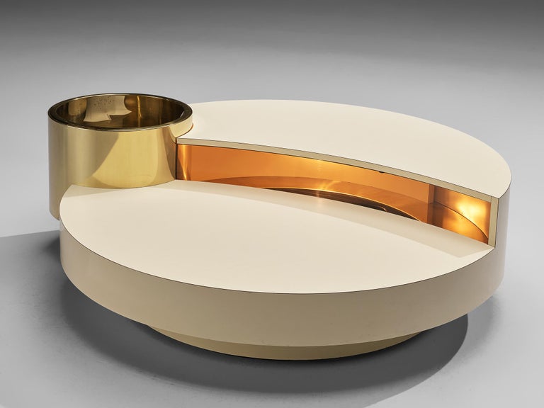 Massimo Papiri for Mario Sabot ‘Harry’s Bar’ Cocktail Table with Dry ...