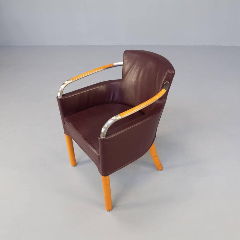 Massimo Scolari ‘Liba’ Dining Chair for Giorgetti Set/6 For Sale at 1stDibs